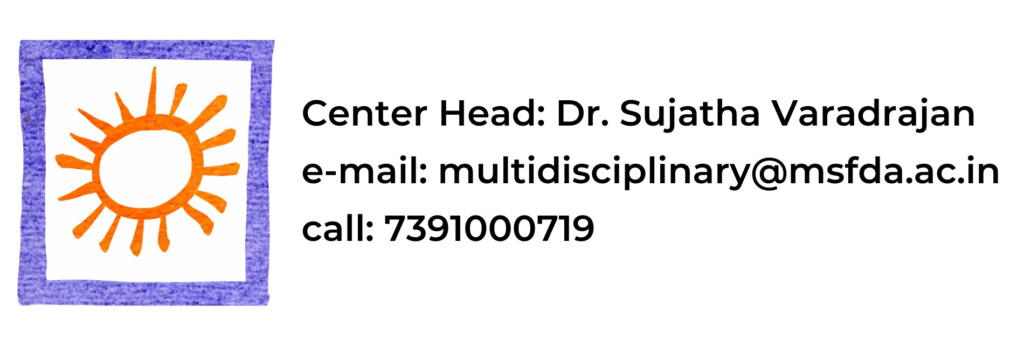 Centre for Multidisciplinary Curriculum & Pedagogy_new - MSFDA